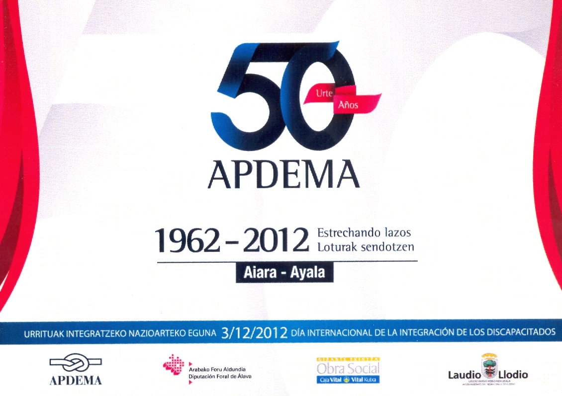 Apdema celebra en LLodio su 50 aniversario | Apdema